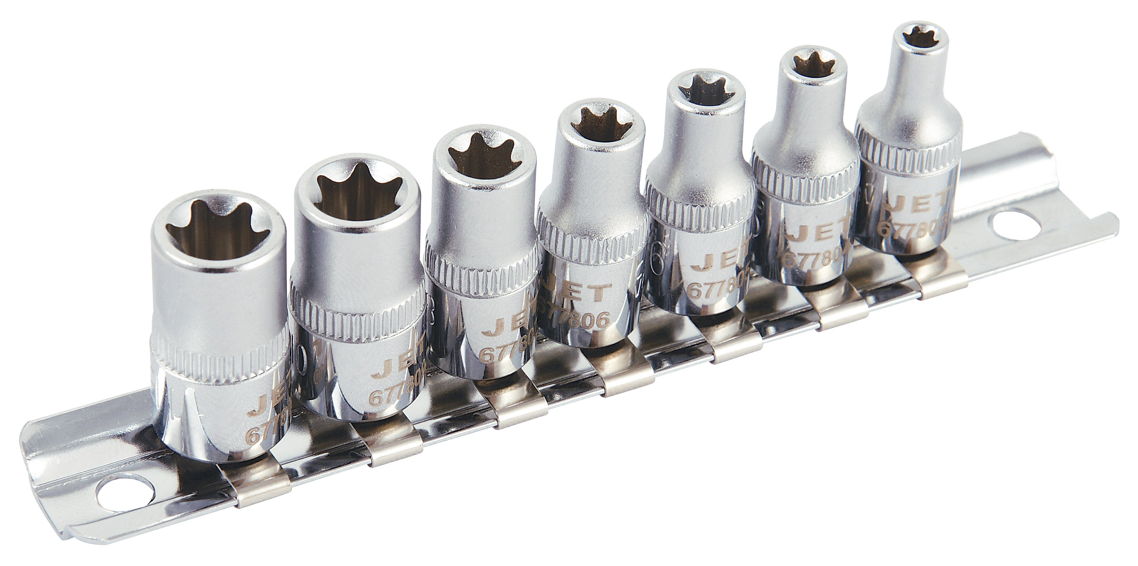 Jet Torx SS1407TS ~ 7 Piece 1/4 Inch Drive External Torx Socket Set ...